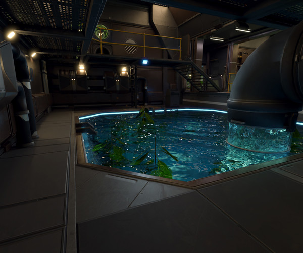 ArtStation - Sci Fi Scientific Research Lab Facility Modular Kit | Game ...