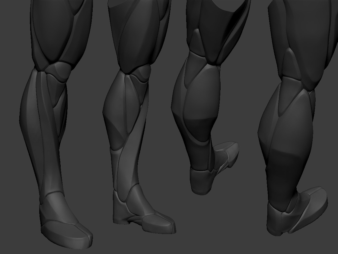 ArtStation - Sketch Hardsurface leg | Resources
