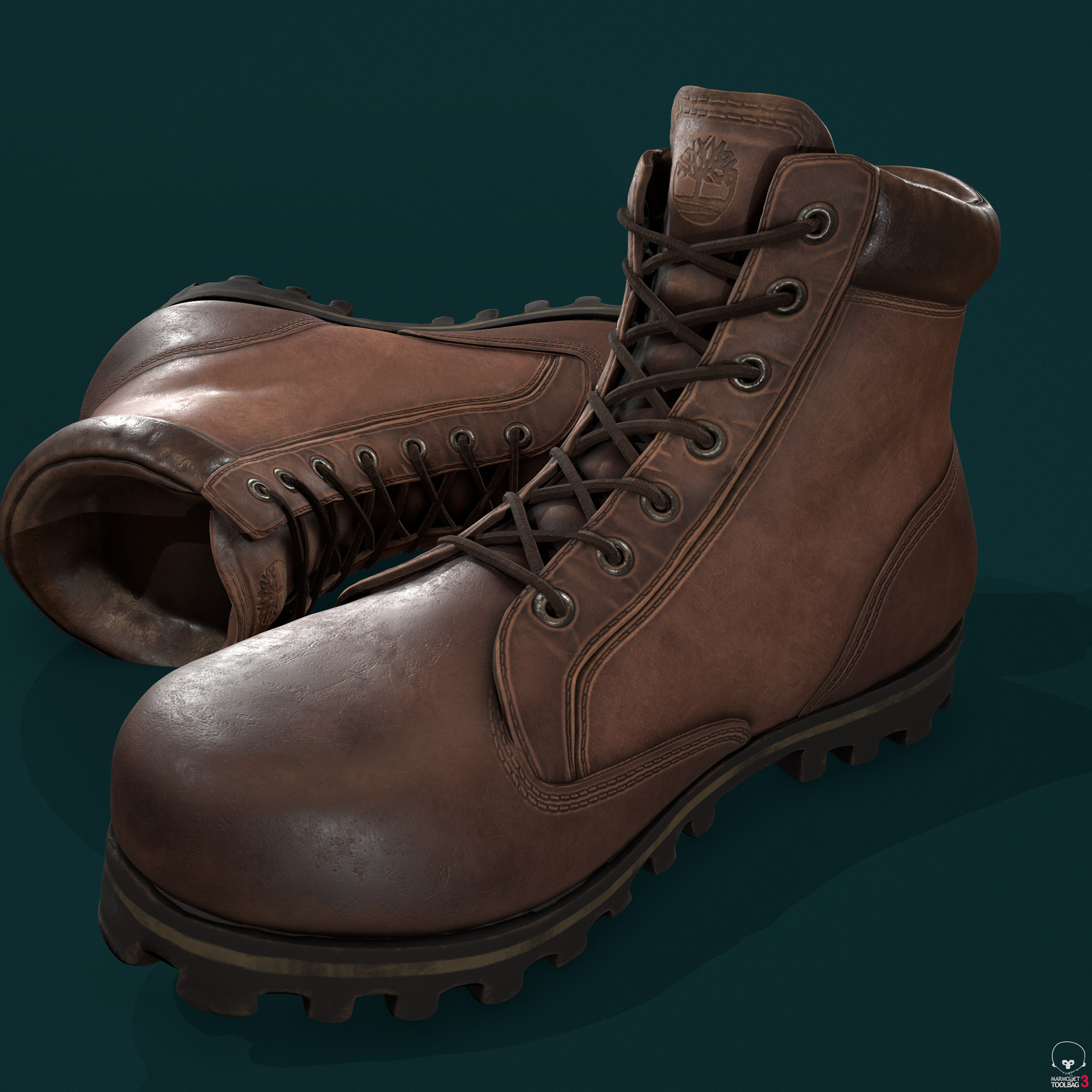 ArtStation - Boots Low + Textures /E.C.L | Game Assets