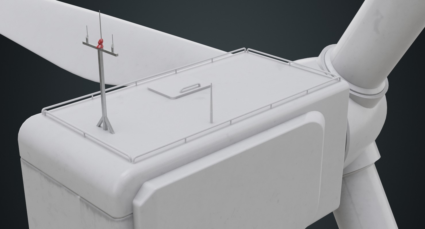 ArtStation - Wind Turbine 1B | Game Assets