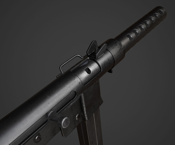 ArtStation - Smith & Wesson Model 76 SMG | Game Assets