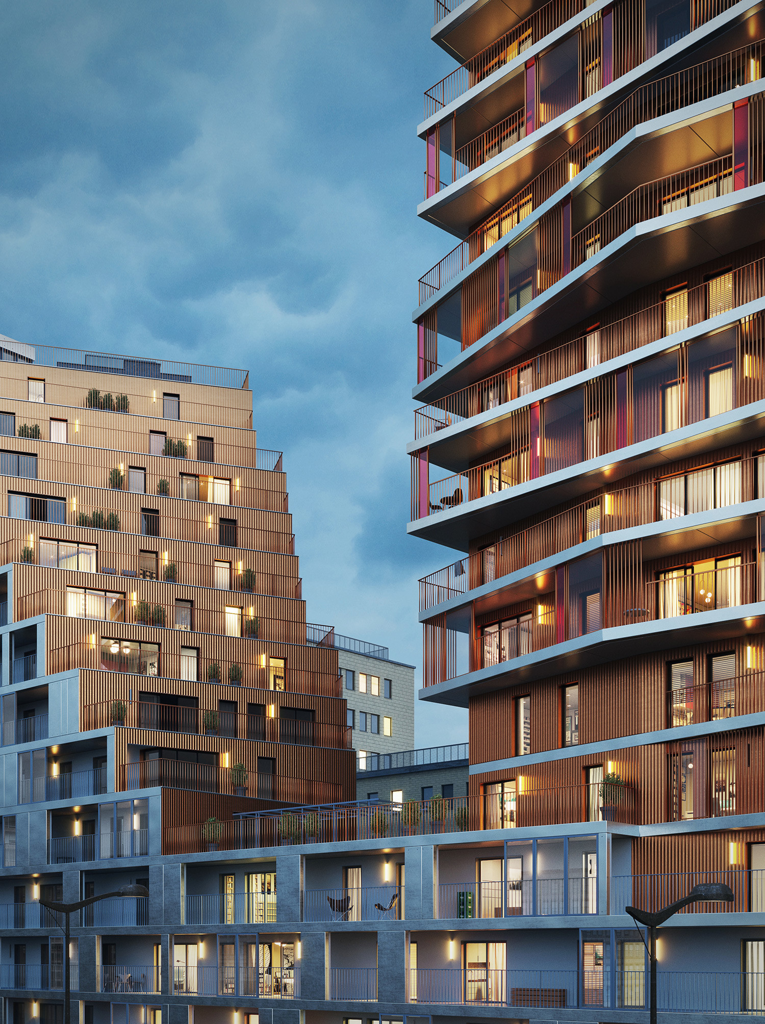 ArtStation - Housing in Paris exterior scene | Resources