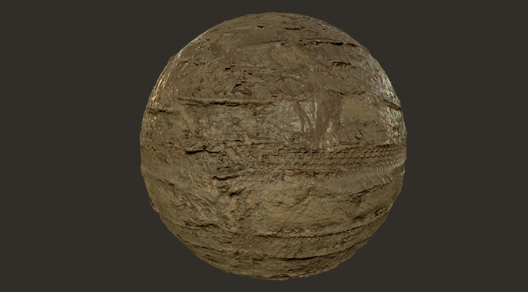 ArtStation - Substance Material - Road Mud | Game Assets