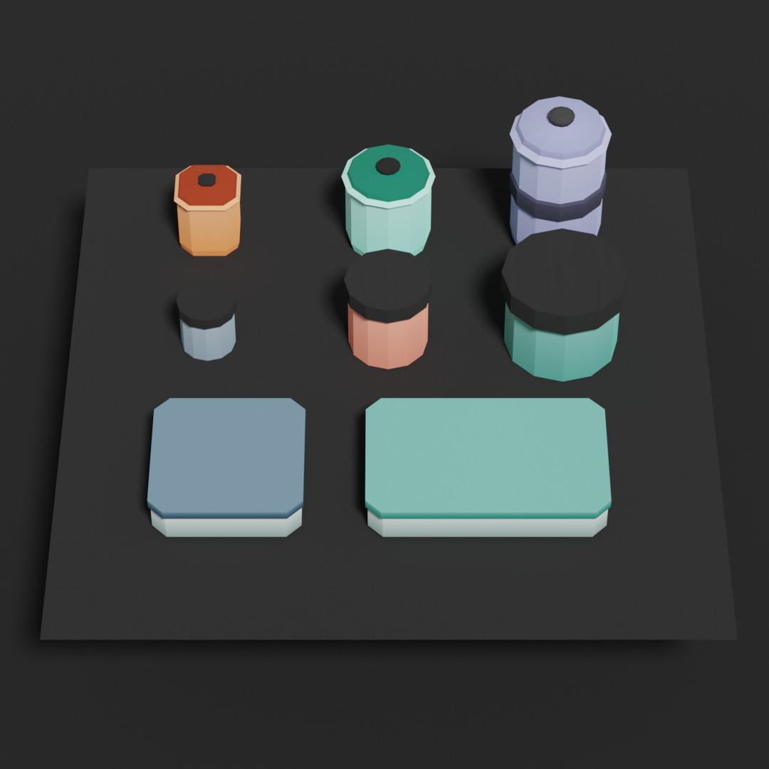 ArtStation - Kitchen Asset Collection - Game Ready - Low Poly | Game Assets