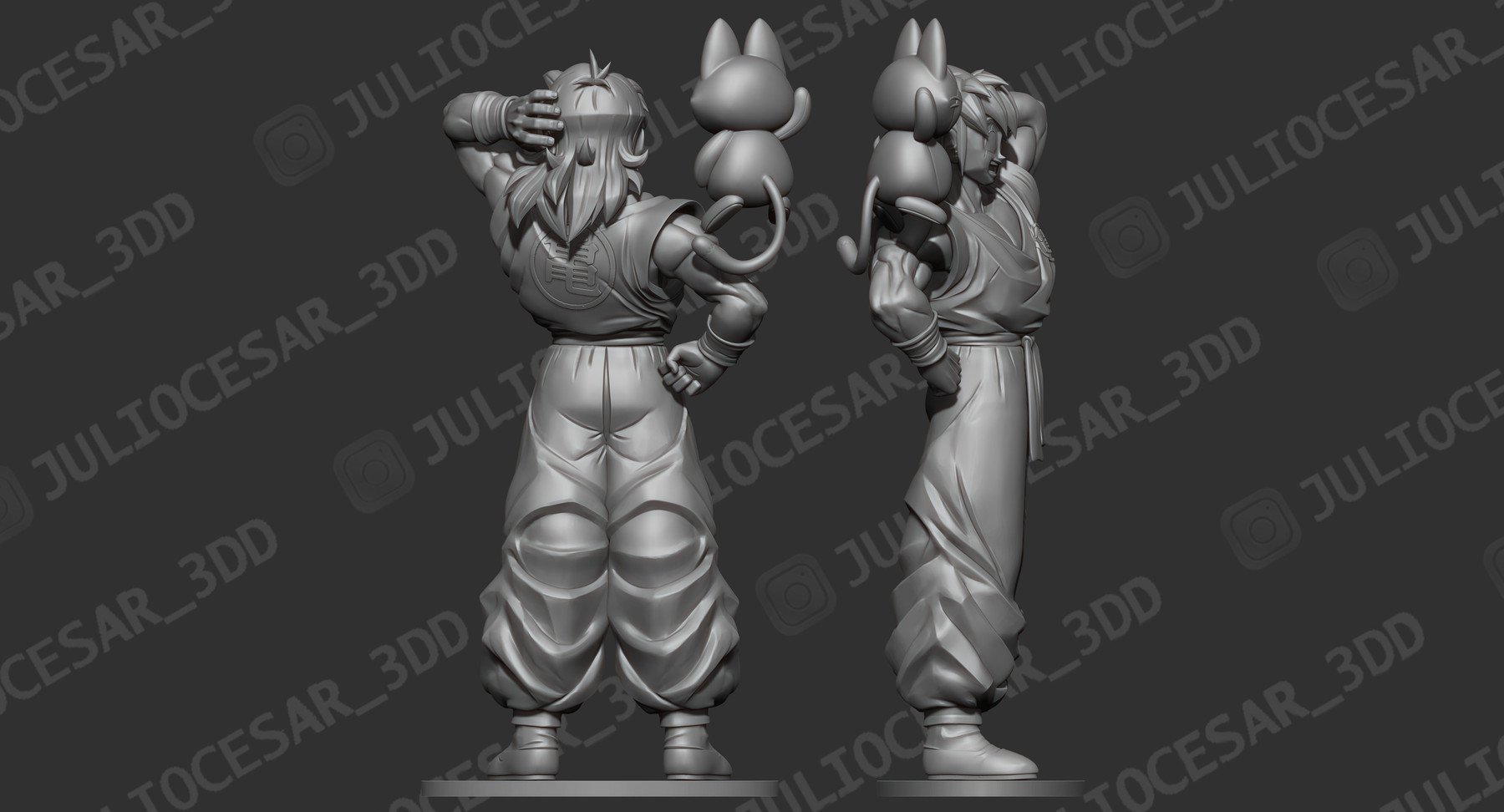 ArtStation - Yamcha and Puar | Resources