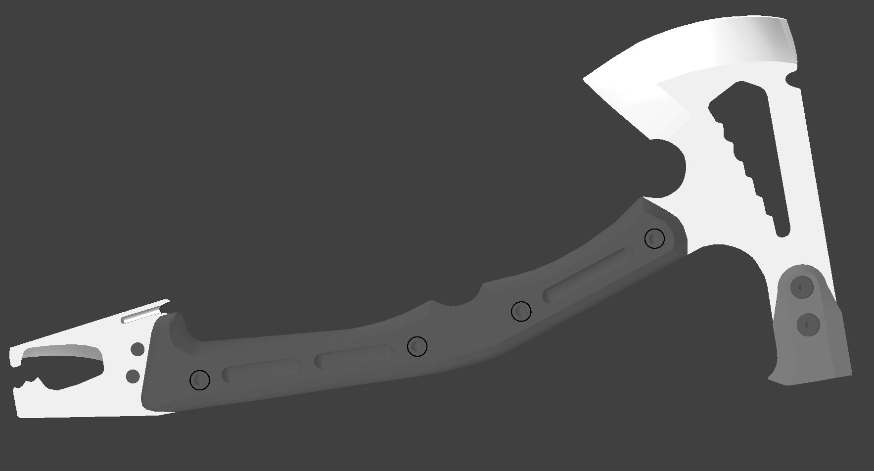 ArtStation - Pointman Axe 3D model game asset | Game Assets