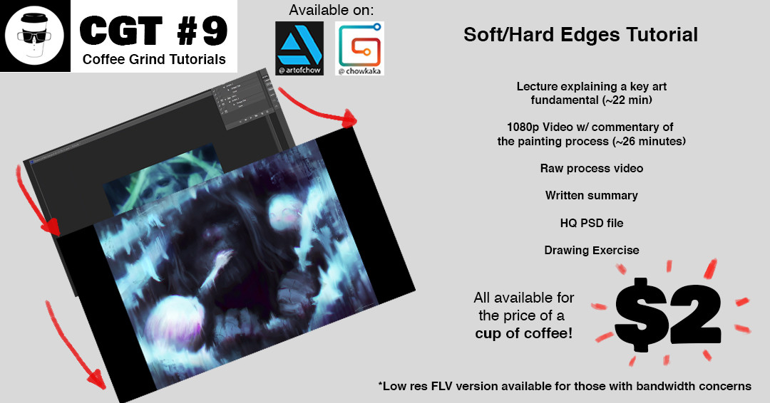 ArtStation - CGT #9: Soft/Hard Edges Tutorial | Tutorials