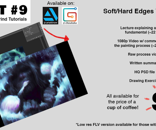 ArtStation - CGT #9: Soft/Hard Edges Tutorial | Tutorials