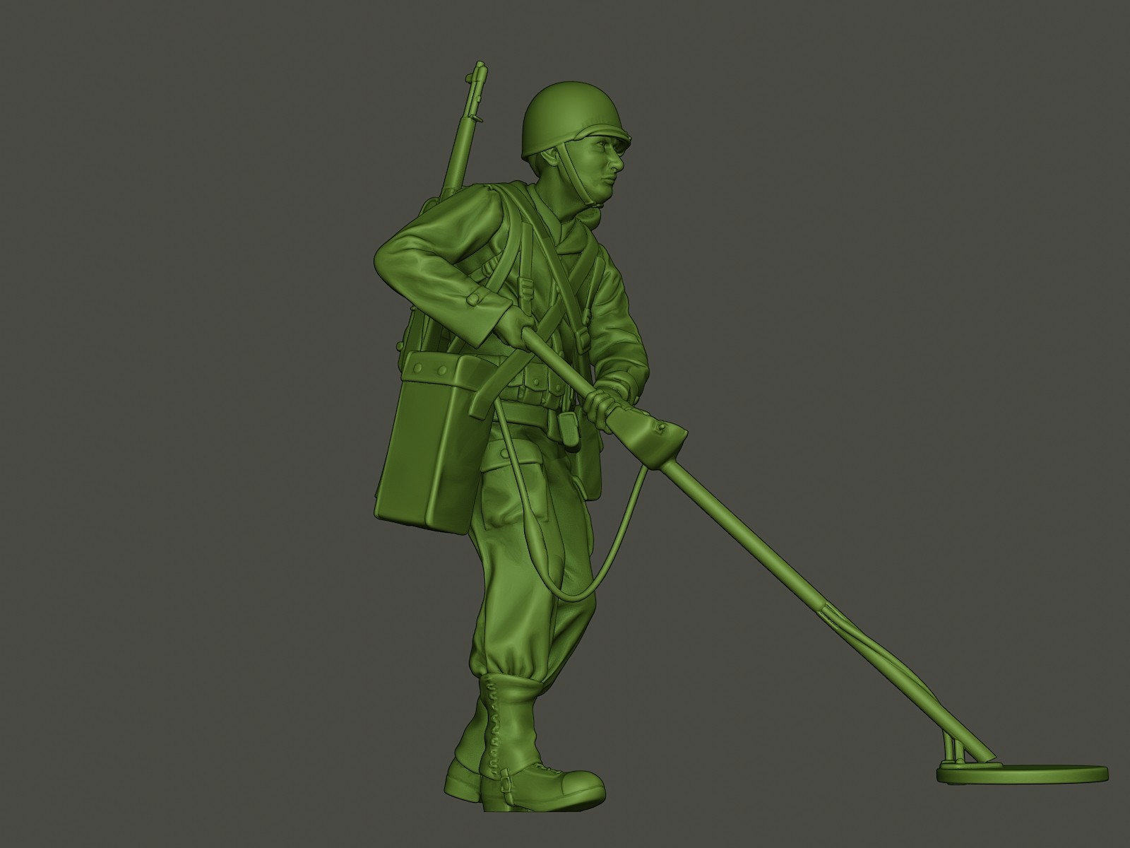 ArtStation - American engineer soldier ww2 Analyzing A9 | Resources