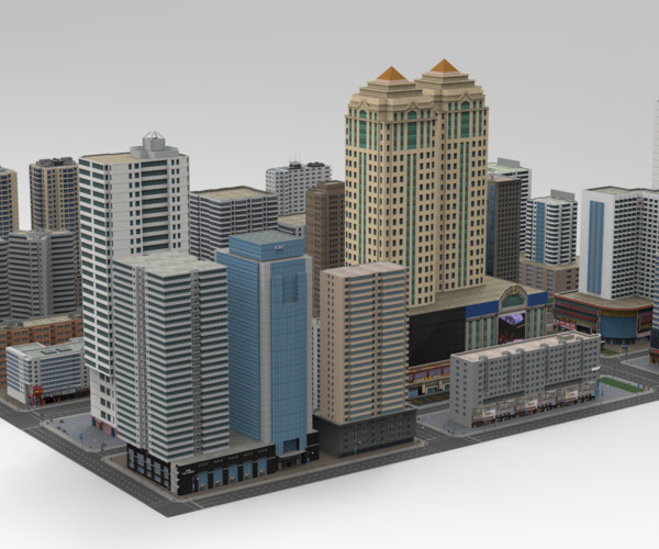 ArtStation - Modular City Pack | Game Assets