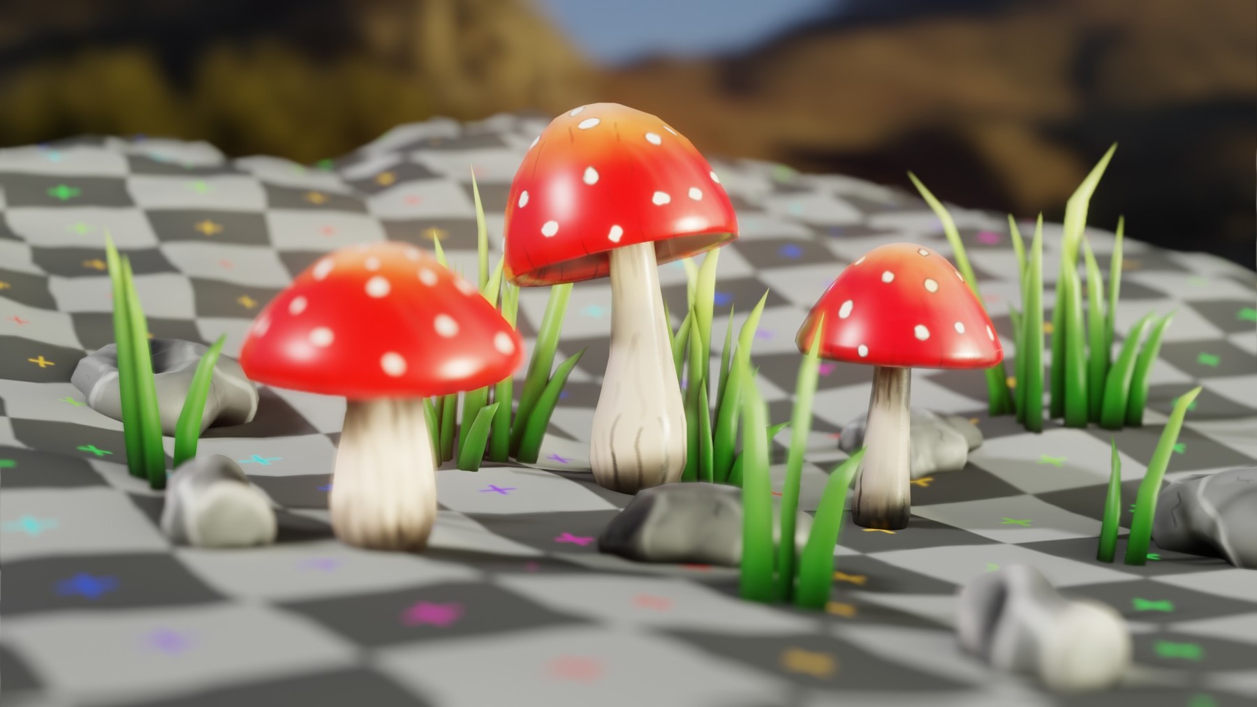 ArtStation - Low Poly Hand Painted Nature Assets (Game Ready) | Game Assets