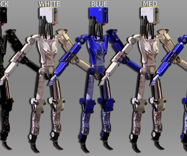 ArtStation - Robot | Game Assets