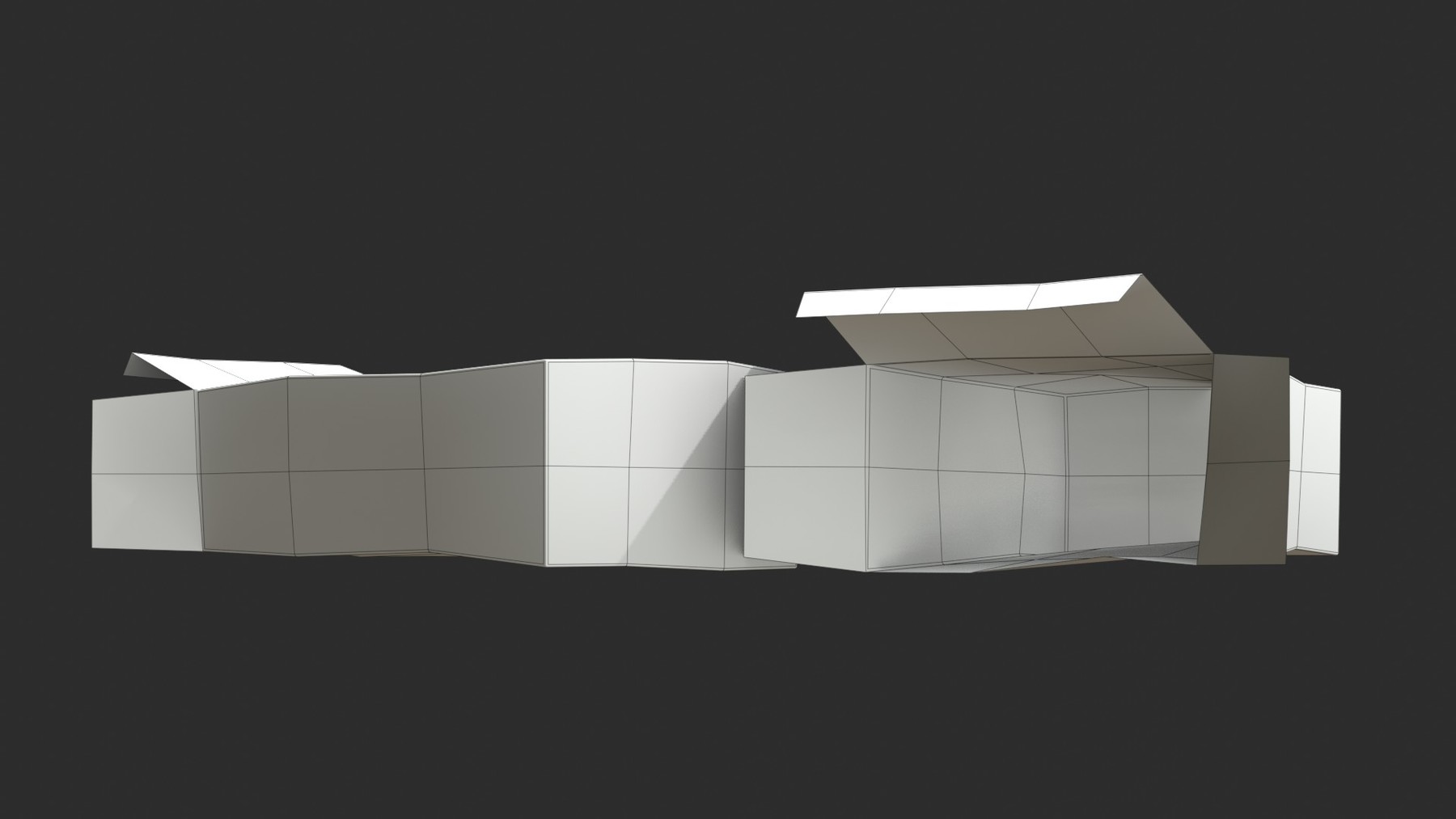 ArtStation - US K-Ration boxes End War WWII - Dirty version | Game Assets