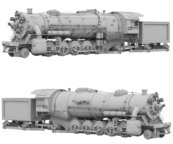 ArtStation - Locomotive | Game Assets