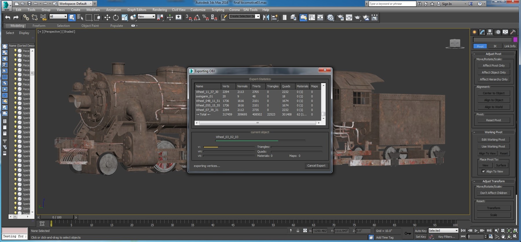 ArtStation - Locomotive | Game Assets
