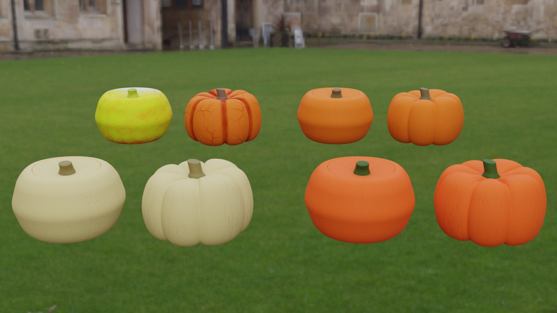ArtStation - Halloween Pumpkin | Game Assets