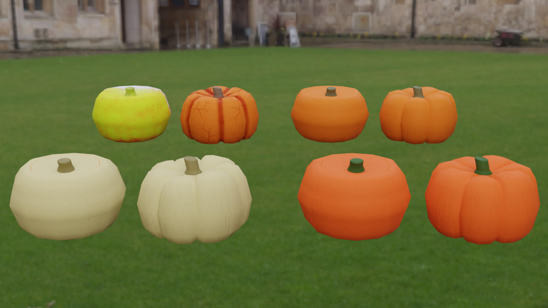 ArtStation - Halloween Pumpkin | Game Assets