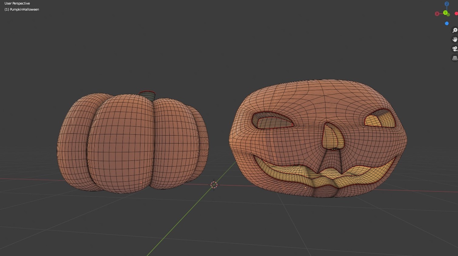ArtStation - Halloween Pumpkin | Game Assets