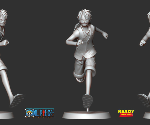 ArtStation - Luffy running | Resources