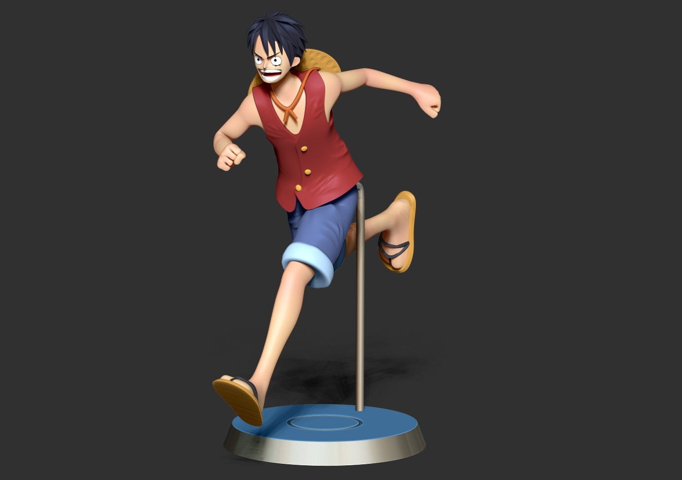 ArtStation - Luffy running | Resources