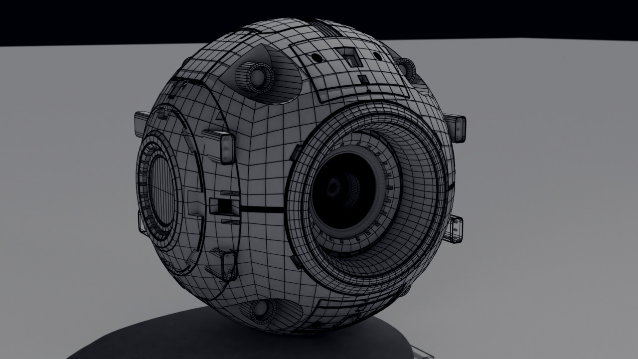 ArtStation - Sc-FI Sphere Hard Surface Model | Resources