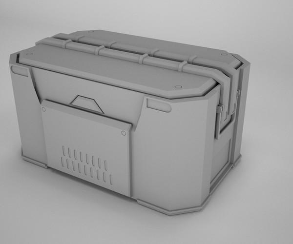 ArtStation - Military Box - Real Time/3D Model/4k Textures/Files(MB ...