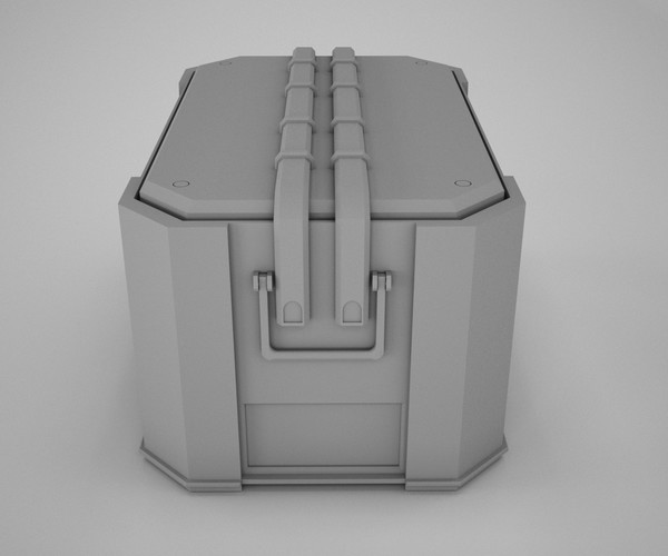 ArtStation - Military Box - Real Time/3D Model/4k Textures/Files(MB ...