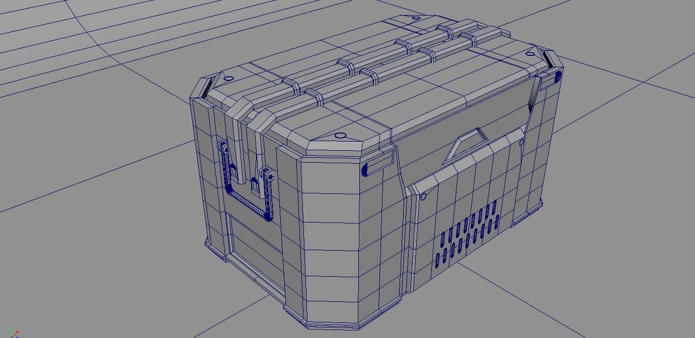 ArtStation - Military Box - Real Time/3D Model/4k Textures/Files(MB ...