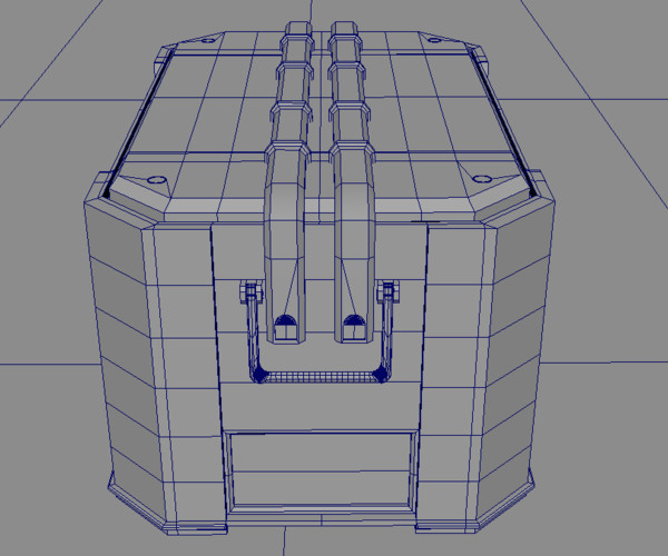 ArtStation - Military Box - Real Time/3D Model/4k Textures/Files(MB ...