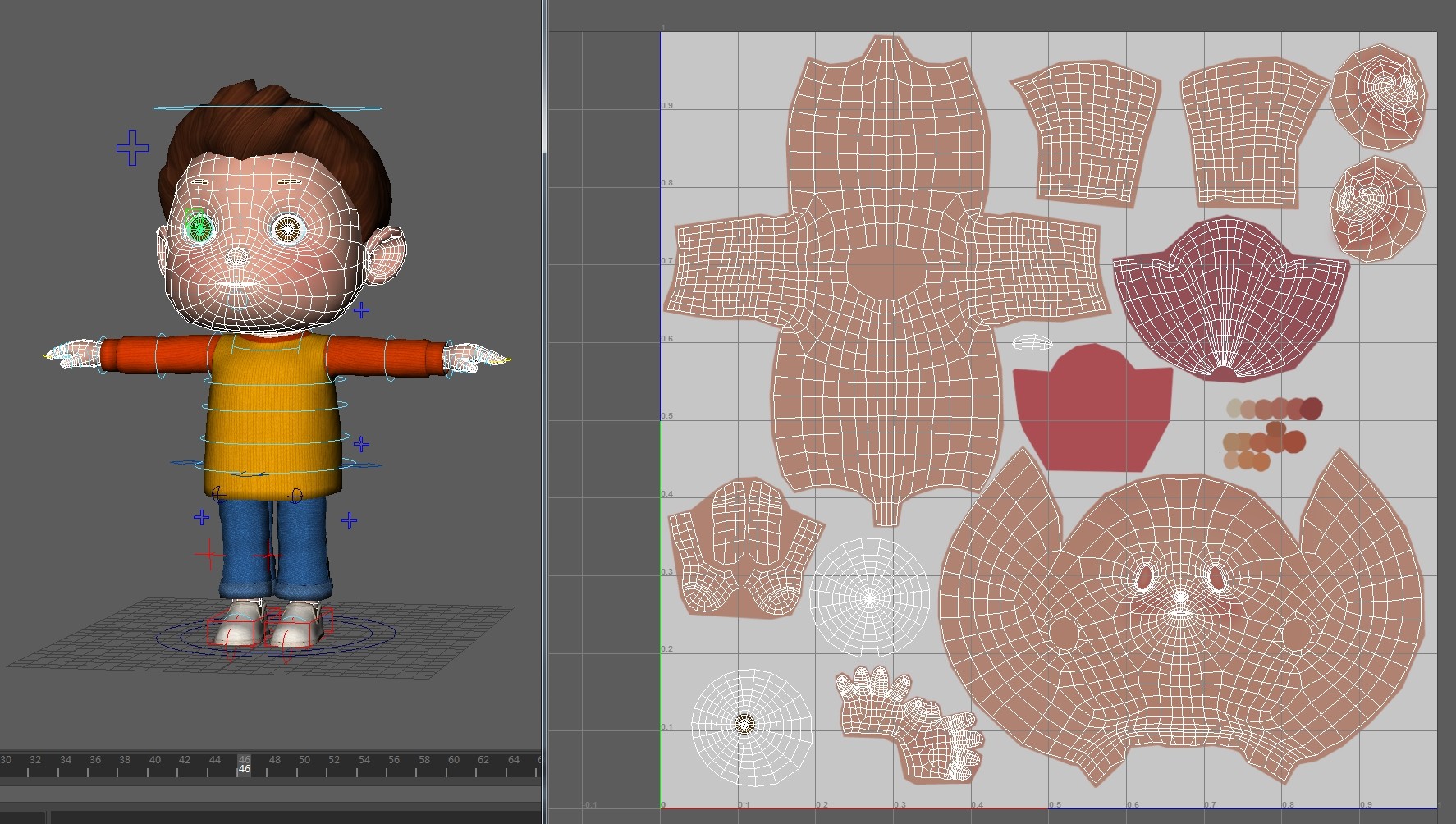 ArtStation - cartoon boy kids child | Resources