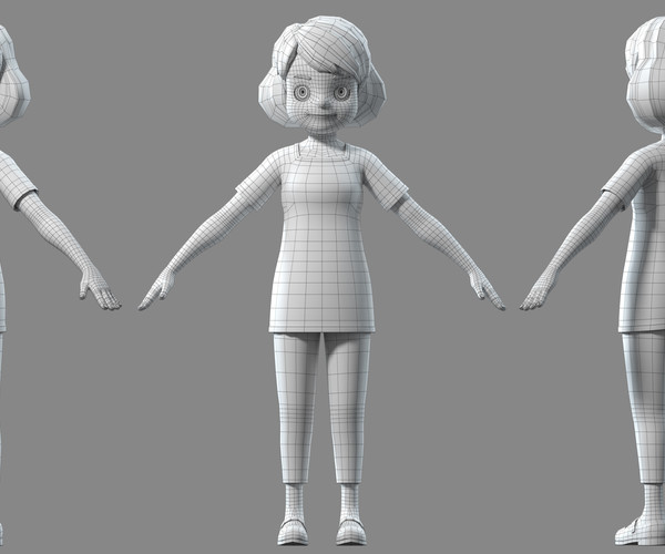 ArtStation - cartoon woman | Resources