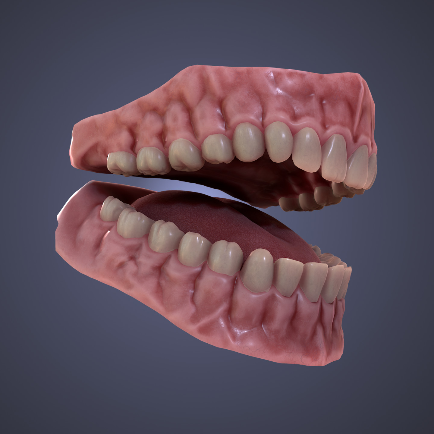 ArtStation - Teeth Real time + Scene | Game Assets