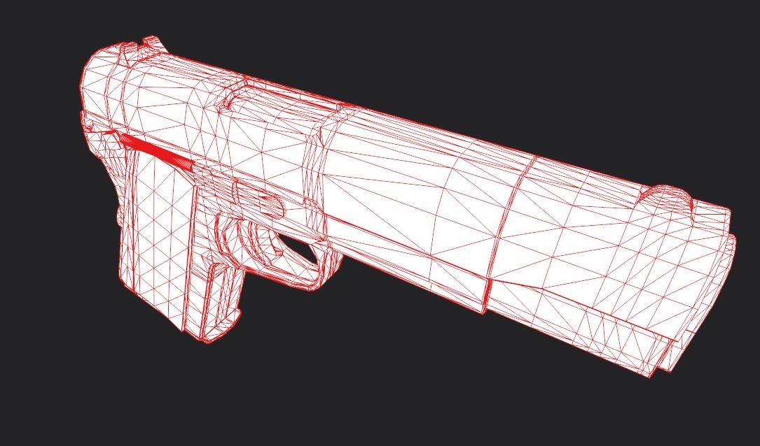 ArtStation - Colt 1911 - Real Time/3D Asset/2K Textures/Files(MB, MAX ...