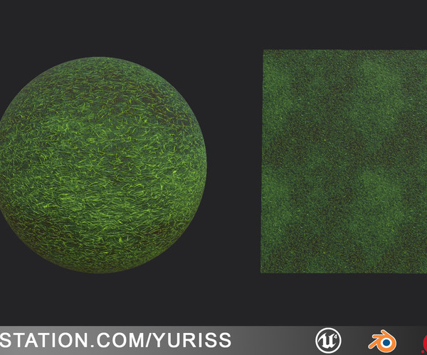 ArtStation - Moss material + Substance painter + Substance designer ...