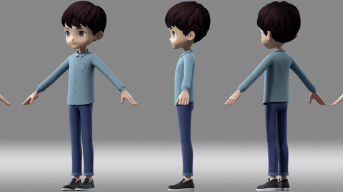 ArtStation - cartoon boy kids | Resources
