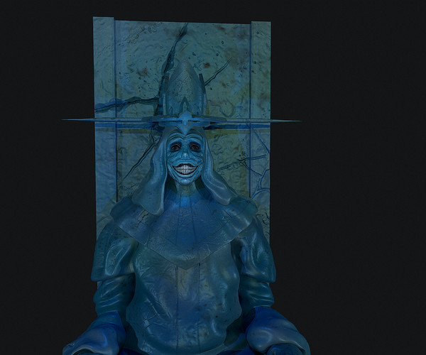 ArtStation - Statue of God 3D print model | Game Assets