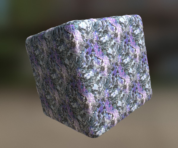 ArtStation - Blue and Purple Extraterrestrial Ground Texture | Game Assets