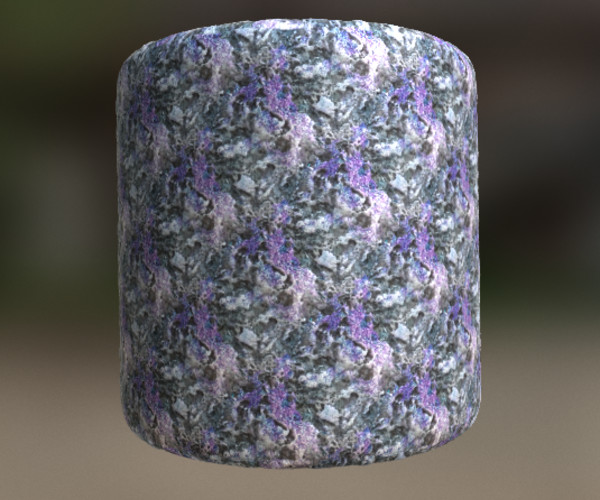 ArtStation - Blue and Purple Extraterrestrial Ground Texture | Game Assets