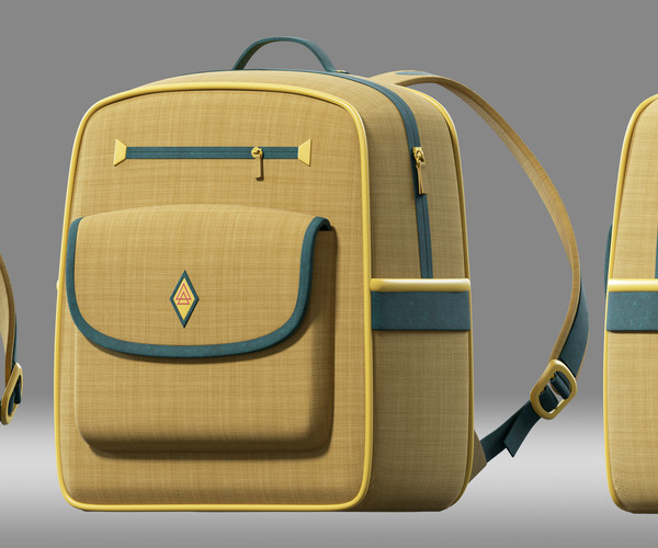 ArtStation - school bag | Resources