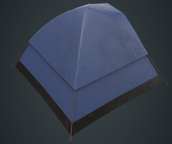 ArtStation - Camping Tent 2B | Game Assets