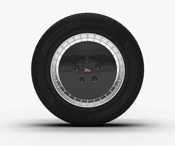ArtStation - Knight Rider Wheel 3D Model | Game Assets