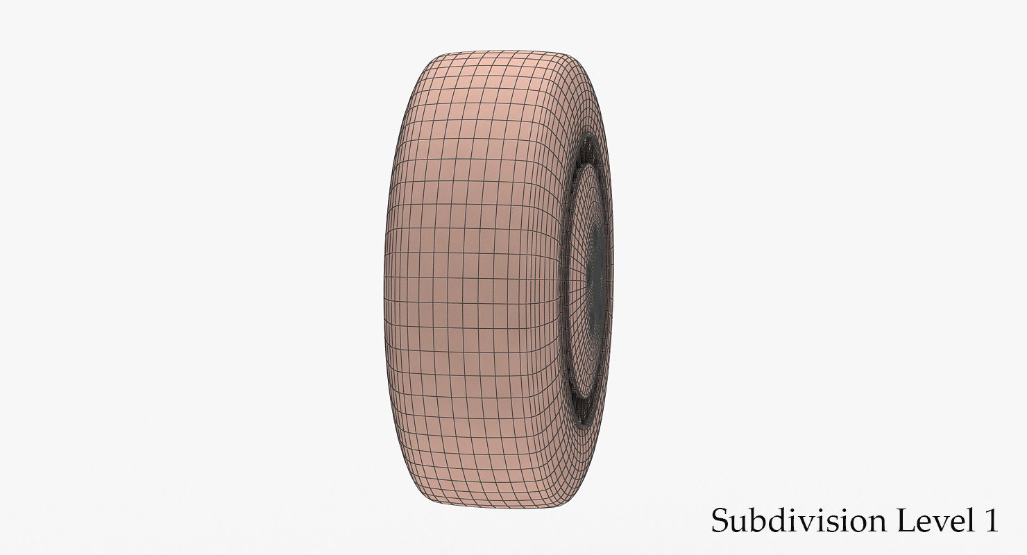 ArtStation - Knight Rider Wheel 3D Model | Game Assets