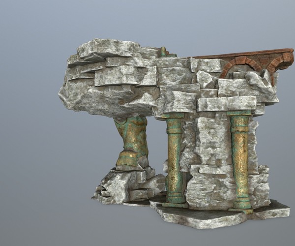 ArtStation - old temple | Game Assets