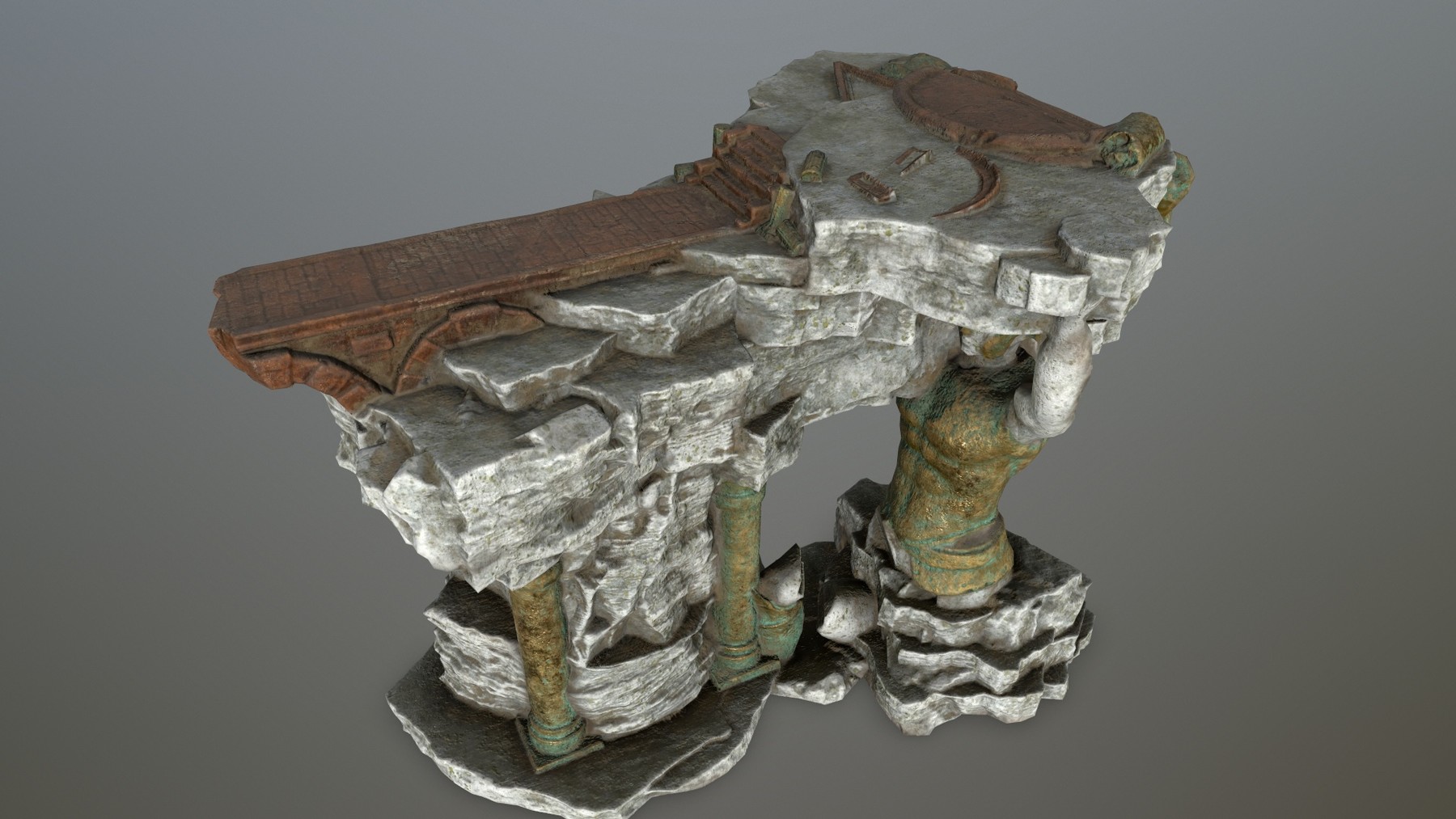 ArtStation - old temple | Game Assets