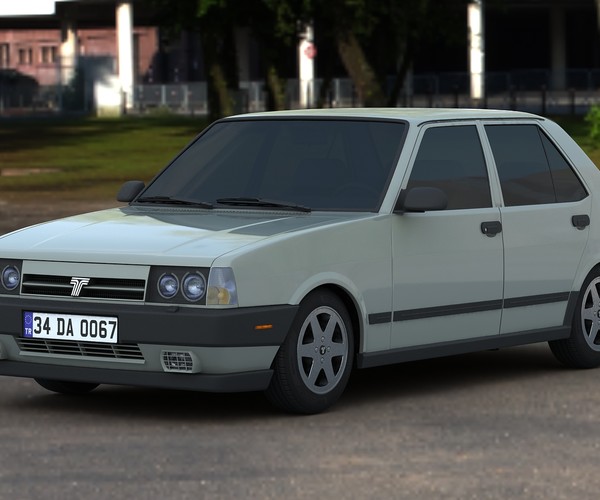 ArtStation - Tofas Dogan SLX Angel 3D Model | Game Assets