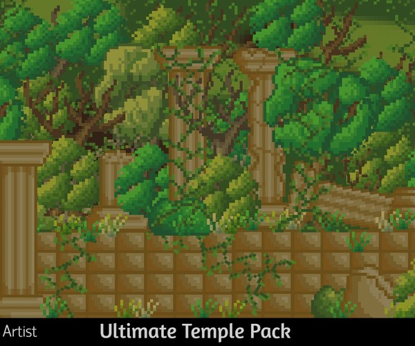 ArtStation - Ultimate Temple pack | Game Assets