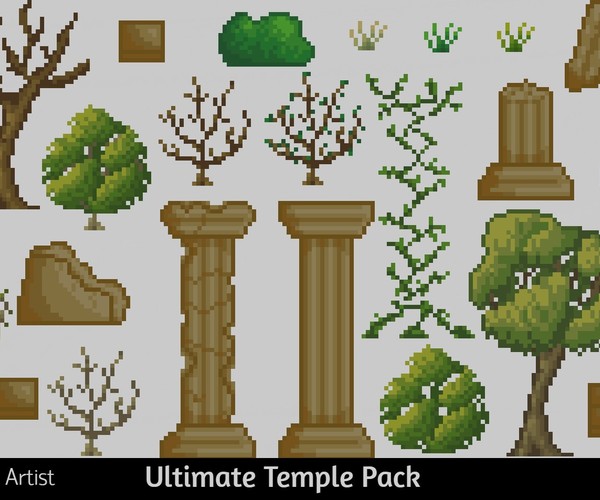 ArtStation - Ultimate Temple pack | Game Assets