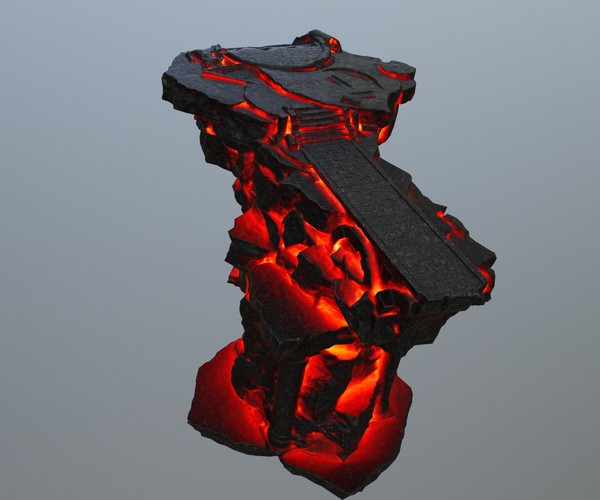 ArtStation - lava temple | Game Assets