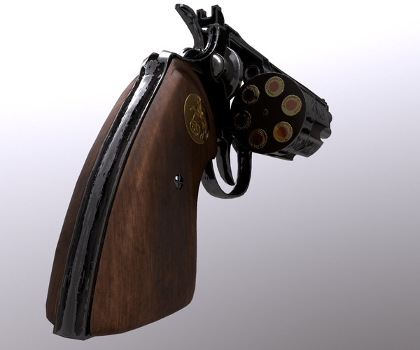 ArtStation - Colt Python | Game Assets