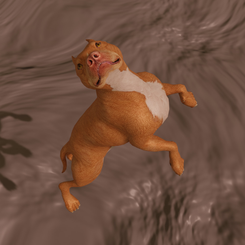 ArtStation - pit bull | Game Assets